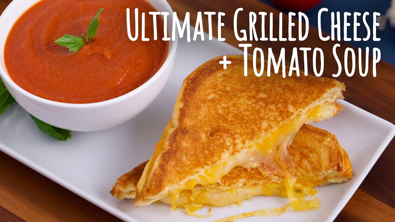3-Ingredient Tomato Soup + The Perfect Grilled Cheese